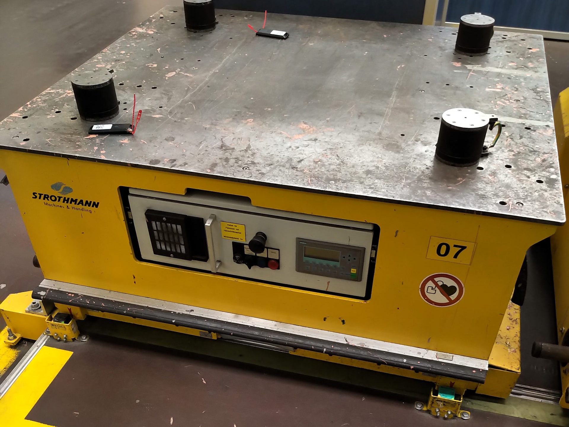 STROTHMANN workpiece carrier for 5t payload - used-industry.com